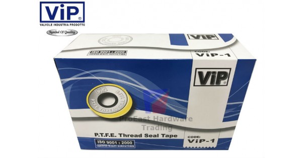 VIP- Thread Seal Tape/Plumbing Tape/White Tape(1Box=100pc)