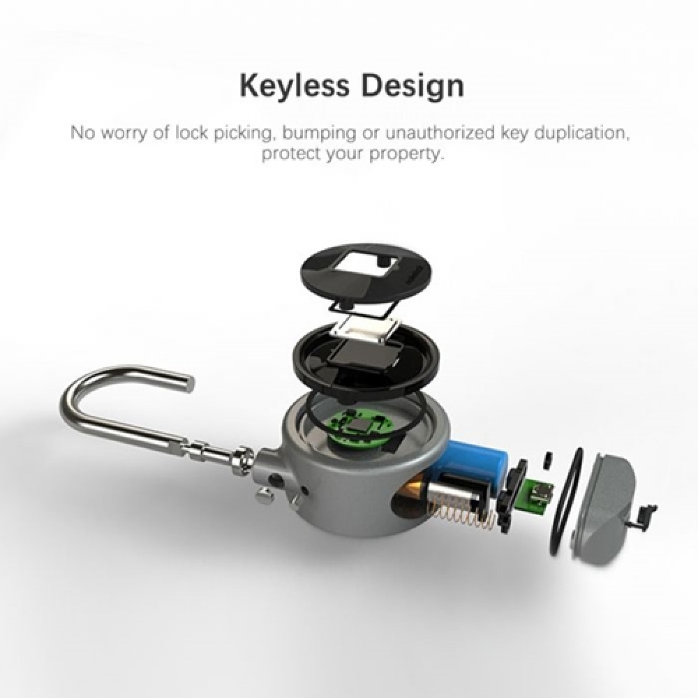 OKLOK FB50 Keyless Fingerprint Bluetooth Smart Padlock