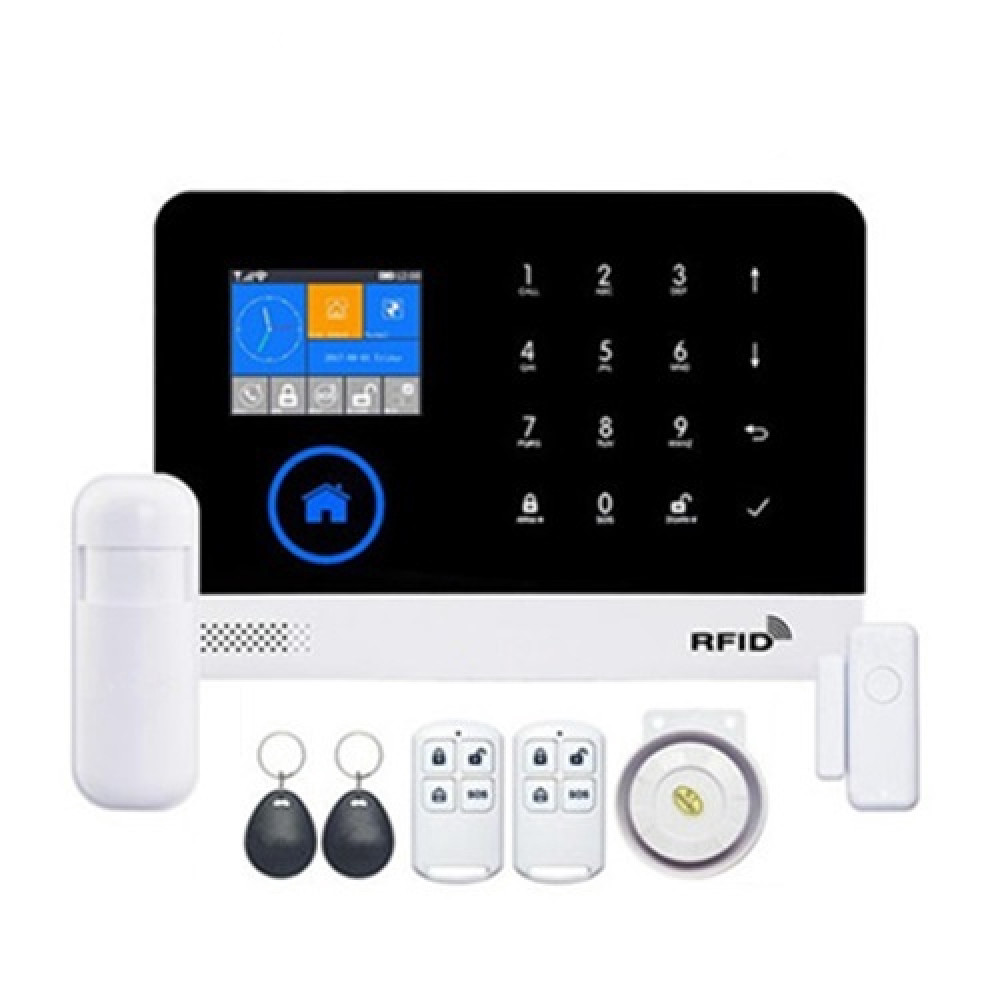 Smart Security PG-103 433mhz Wireless GSM & WiFi Anti-Theft Home/Office ...