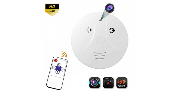 Smoke Detector Hidden Pinhole Spy Camera