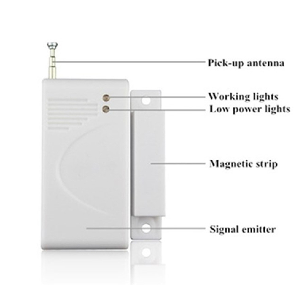 315Mhz Wireless Window & Door Magnetic Sensor