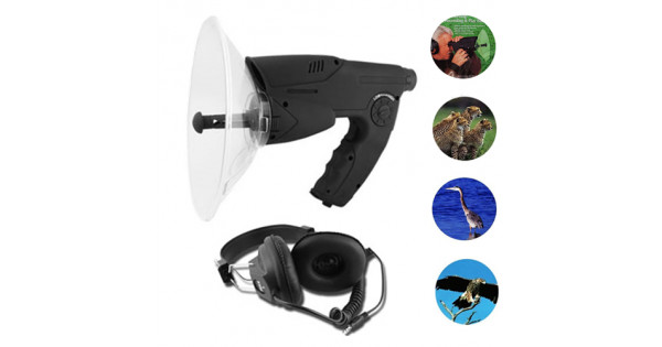 Parabolic Spy Bionic Ear Sound Amplifier + X8 Zoom Monocular Device