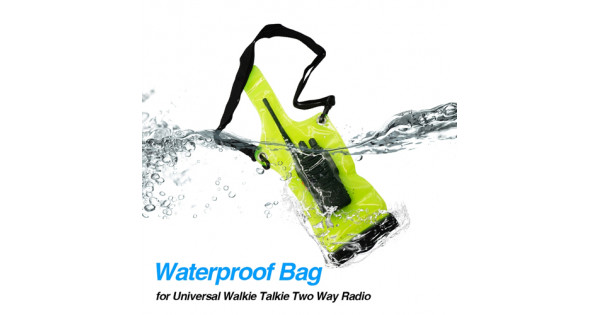 Universal Portable Radio Walkie Talkie Waterproof Bag