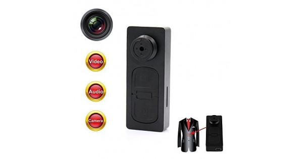 Mini S918 Button Spy Hidden Pinhole Camera