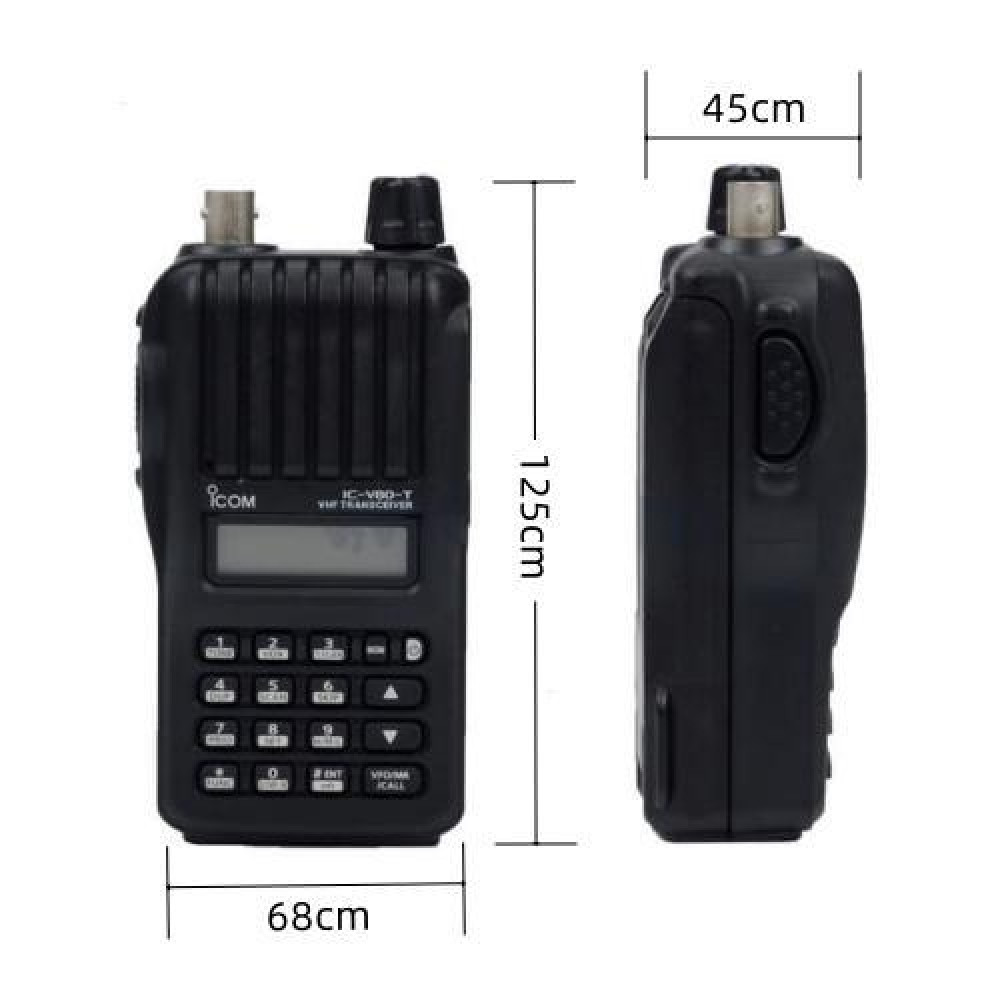 ICOM IC-V80E VHF 5.5W IP54 Marine Radio Walkie Talkie - 5KM