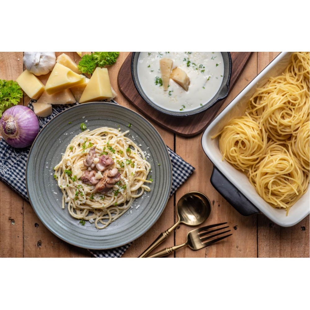 [HALAL - Lioco Food] Carbonara Sauce (Ready To Eat - Marketplace Harian)