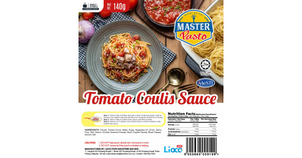[HALAL - Lioco Food] Tomato Coulis Sauce (Ready To Eat - Marketplace ...