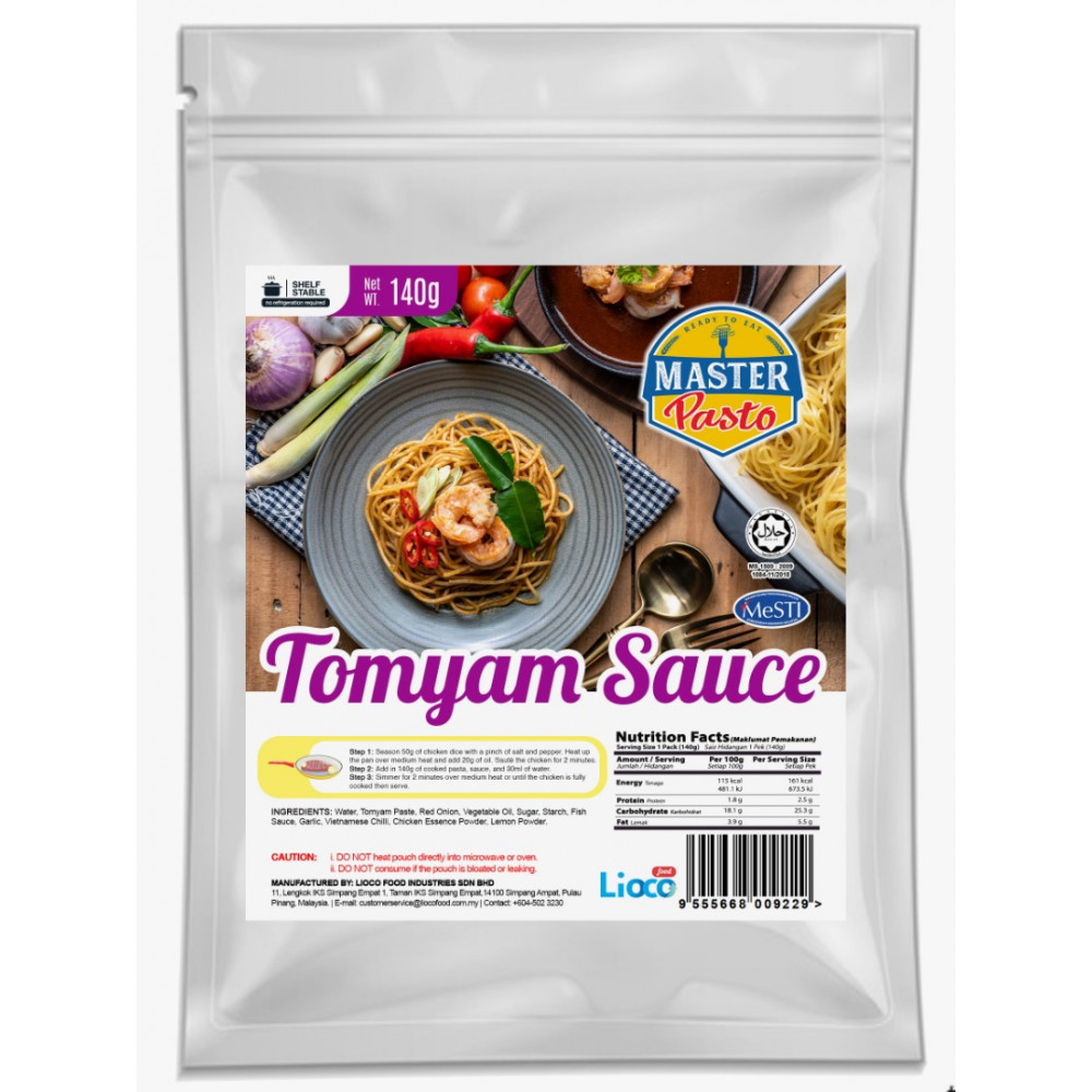 [HALAL - Lioco Food]Tomyam Sauce (Ready To Eat - Marketplace Harian)