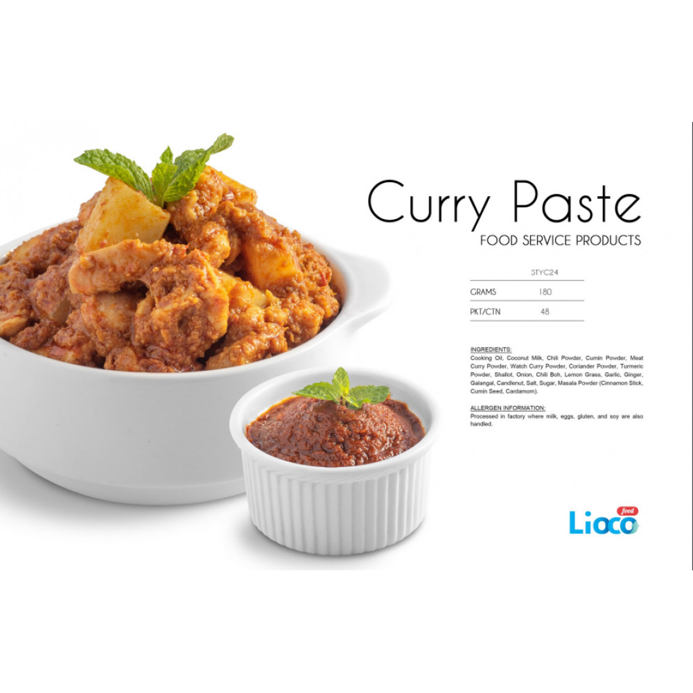 [HALAL - Lioco Food] Curry Paste (Ready To Eat - Marketplace Harian)