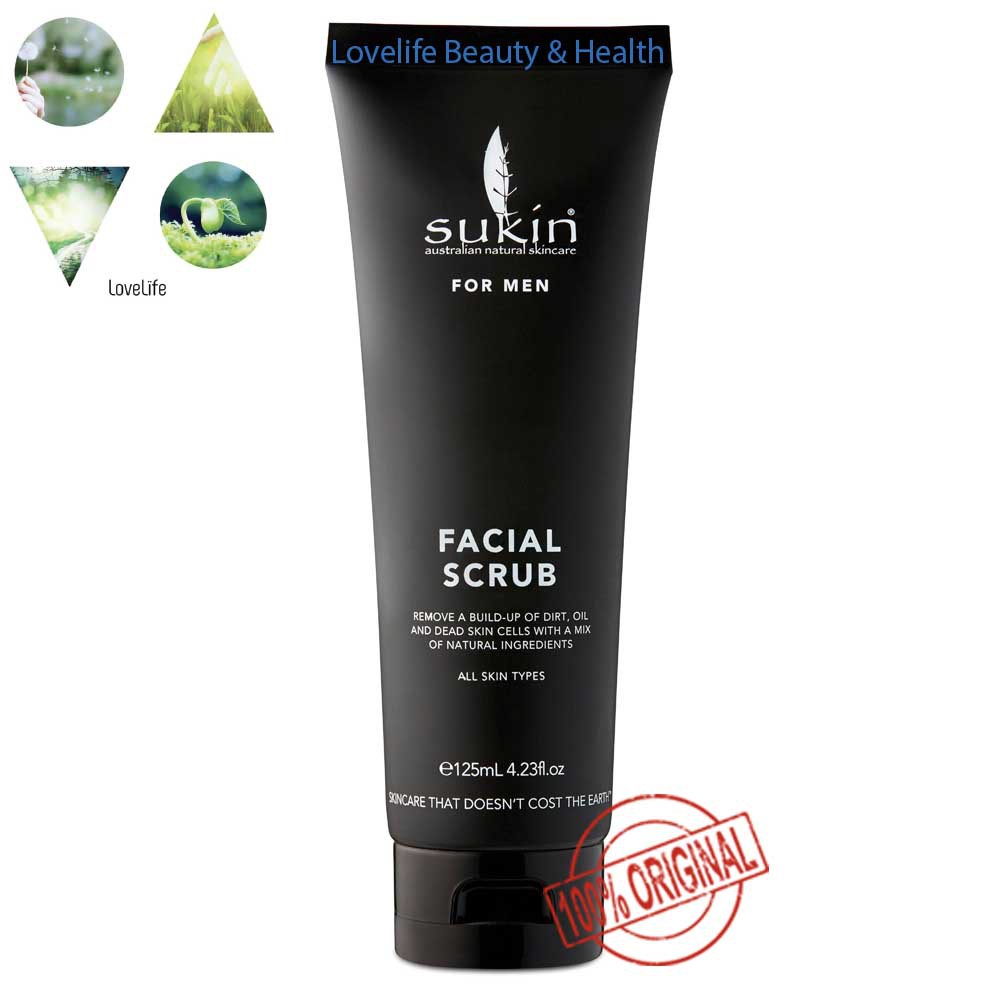 FACIAL SCRUB MEN'S 125ML