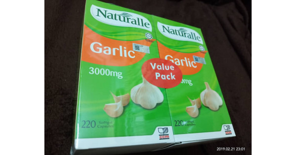 Naturalle Twinpack Garlic supplement