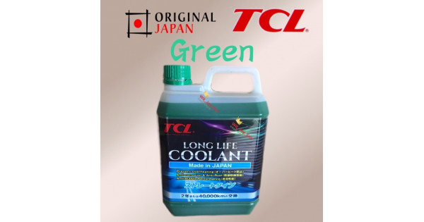 TCL LONG LIFE COOLANT (GREEN) 2 LITER WATER COOLANT JAPAN FOR CAR