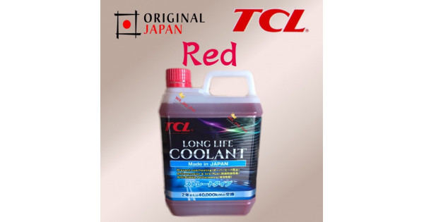 TCL LONG LIFE COOLANT (RED) 2 LITER WATER COOLANT JAPAN FOR CAR