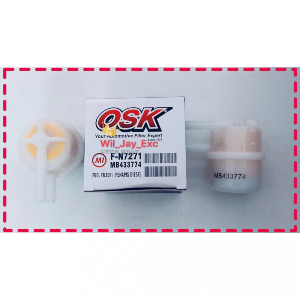 OSK FUEL FILTER SAGA 12V, ISWARA (F-N7271)
