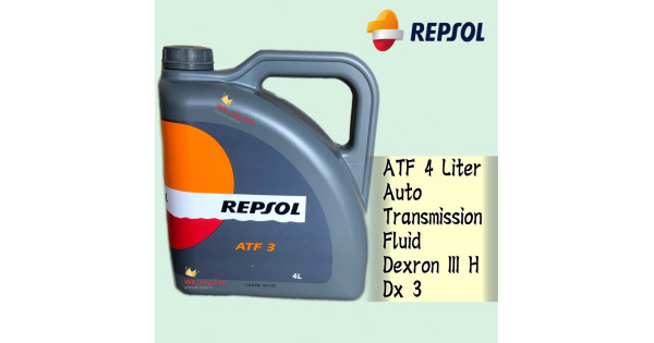 REPSOL ATF DEXRON 3 DX3 AUTO TRANSMISSION FLUID 4 LITER