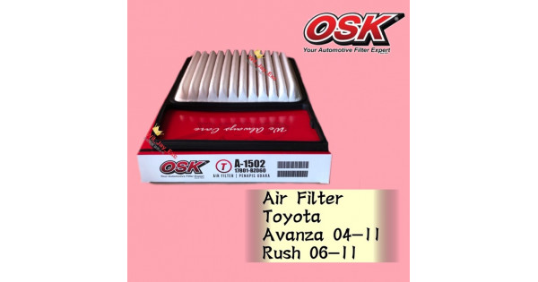 OSK AIR FILTER A-1502 TOYOTA AVANZA, RUSH