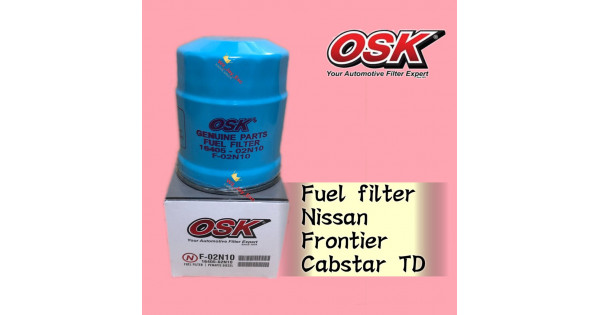 OSK FUEL FILTER F-02N10 NISSAN FRONTIER, CABSTAR TD27 DIESEL FILTER