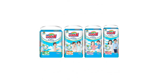 Goo.N Premium Pants Diaper M/ L/ XL/ XXL/ XXXL x 1 Pack GOON