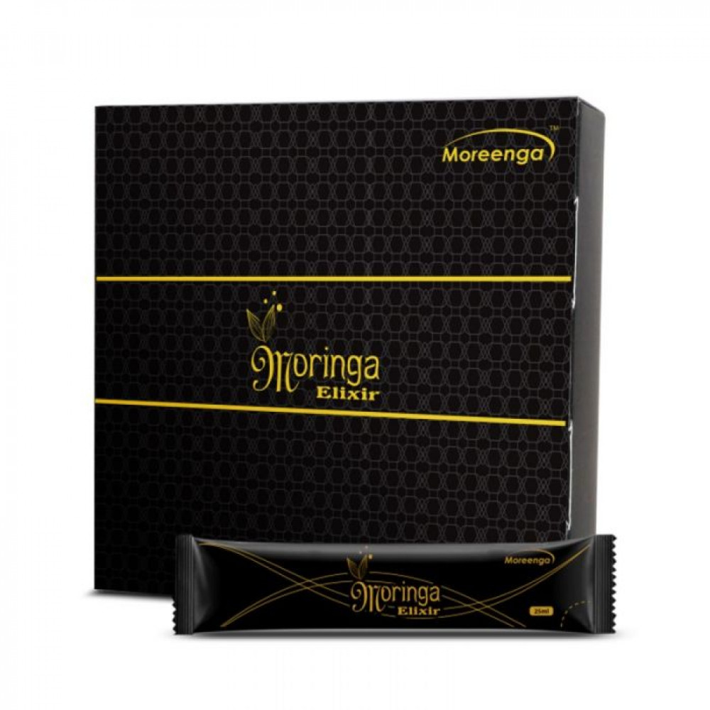 MAXPINE Moringa Elixir 100% Original 神奇辣木瓶中钻(20sachetsx25-ml)