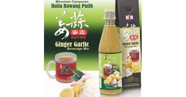 GINGER GARLIC BEVERAGE MIX 800ML