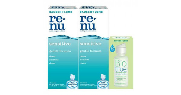 Bausch And Lomb renu sensitive Multi-Purpose Solution 2x355ml