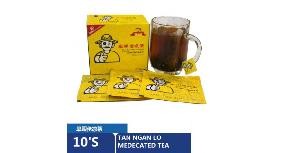 TAN NGAN LO MEDICATED TEA 单眼佬凉茶10'S