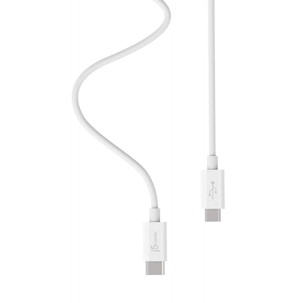 J5 Create USB2.0 Type-C to Micro-B Cable / White - JUCX09