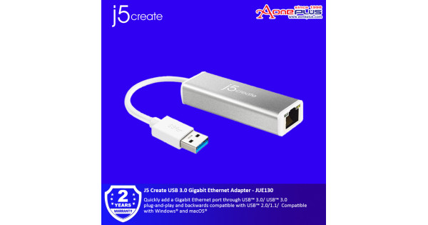 J5 Create USB 3.0 Gigabit Ethernet Adapter - JUE130