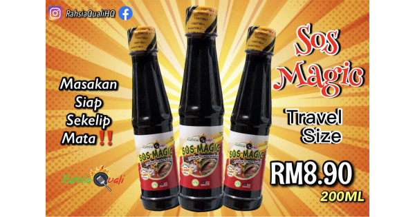 Sos Magic Pes Masakan Serbaguna Travel Size Multipurpose cooking paste ...