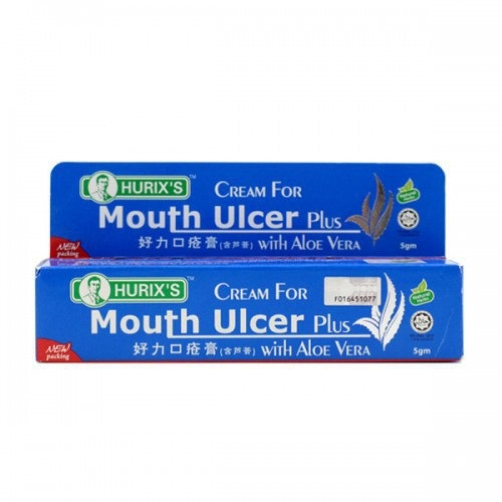 HURIX`S CREAM FOR MOUTH ULCER 5G