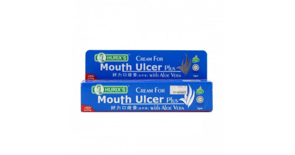 HURIX`S CREAM FOR MOUTH ULCER 5G
