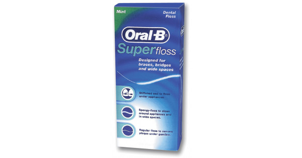 ORAL B SUPER FLOSS 50'S