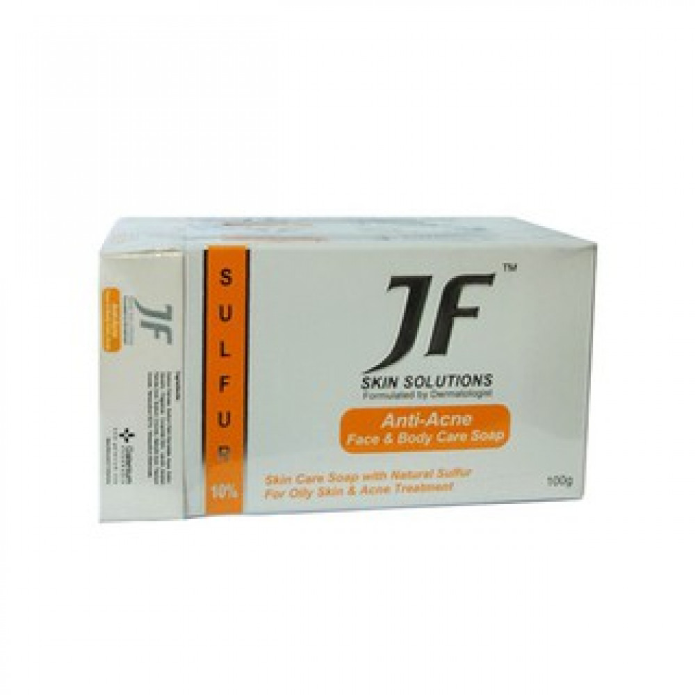 JF SULFUR 10% ANTI-ACNE SOAP 100G