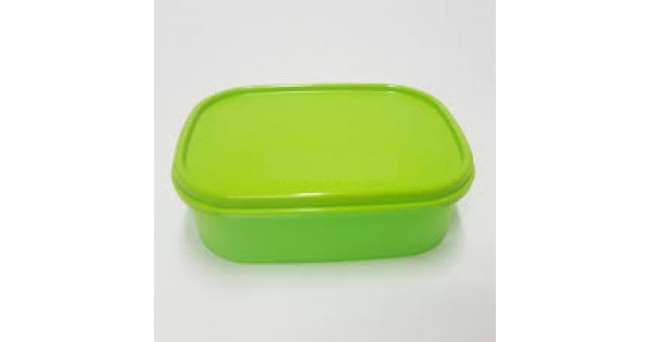 TUPPERWARE MODULAR MATE MINI RECTANGULAR I (1PC) GREEN 850ML
