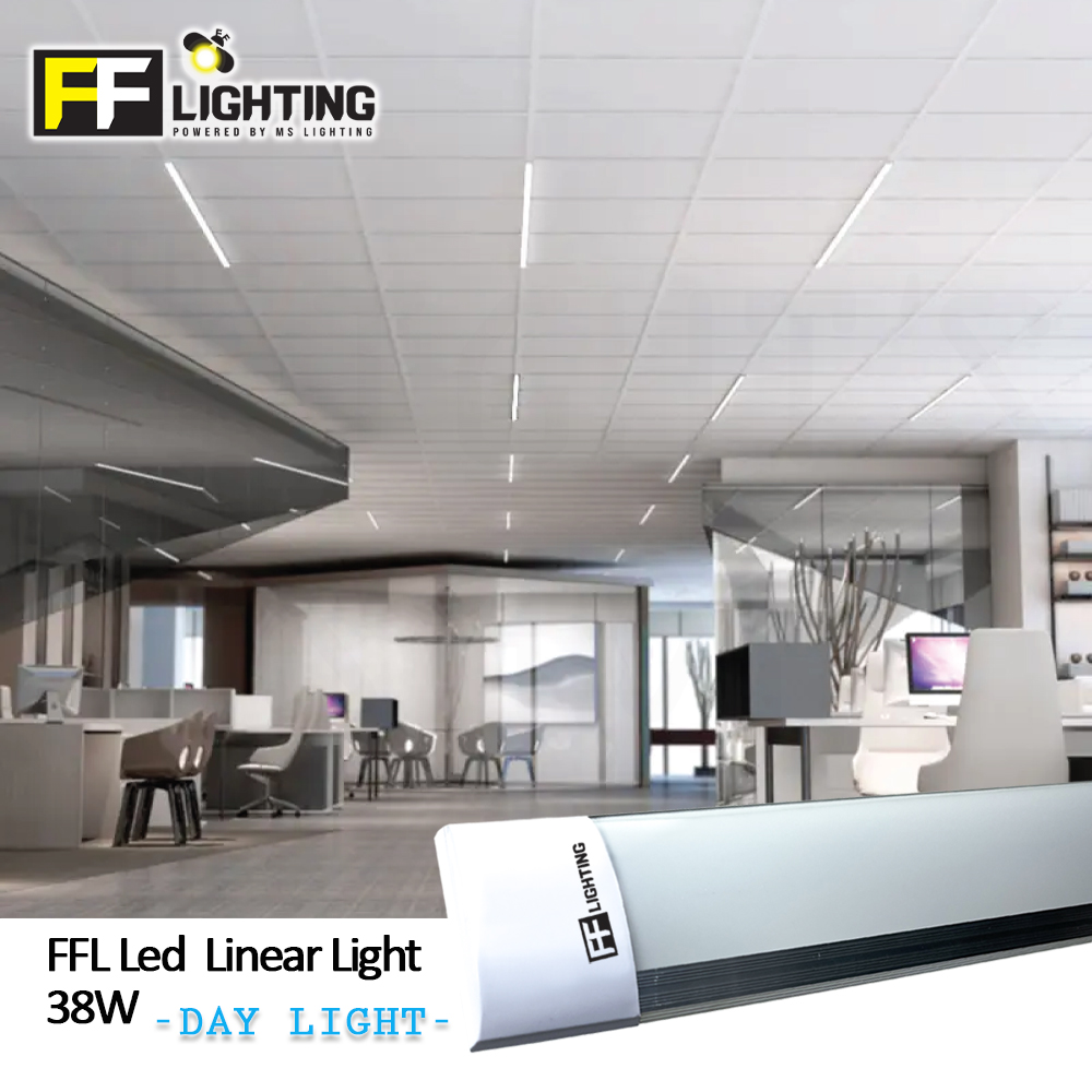FFL Led Linear Light 38W Day Light#FF Lighting#Led Tube#Led Flat Panel ...