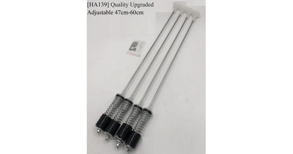 Universal Adjustable Anti-Vibration Washing Machine Suspension Rod Kit