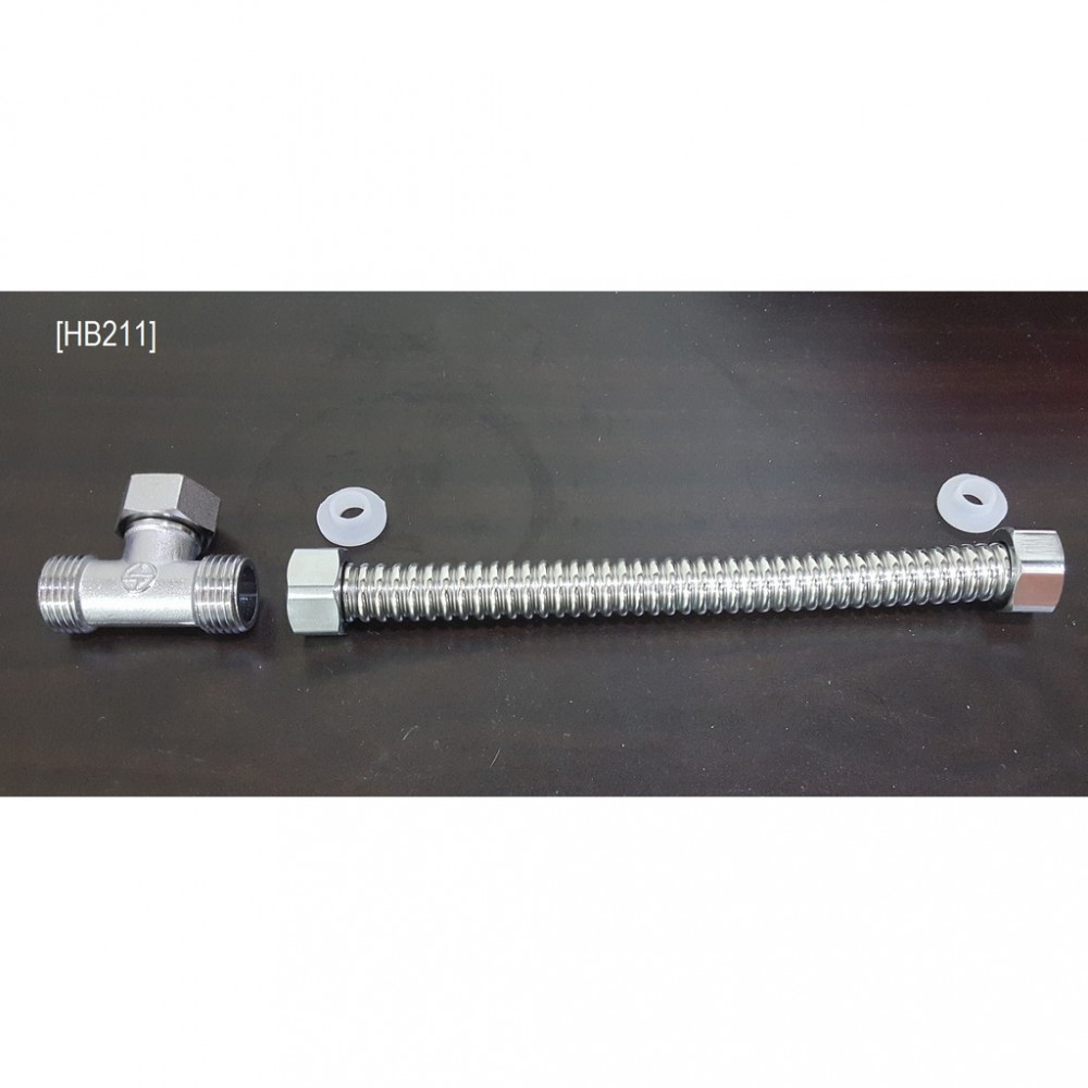 [HB2112] Comfort Kit High FLOW Bathroom Rain Shower Adapter Connector Pipe