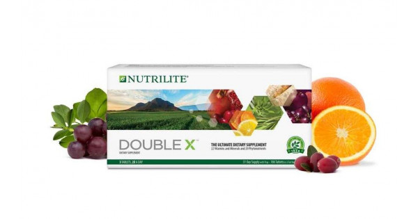 Amway NUTRILITE DOUBLE X Refill Multivitamin/Multimineral/Concentrate ...