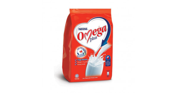 Nestle Omega Plus Milk (660g/1.1kg) & Milk with Oats (12x24g)