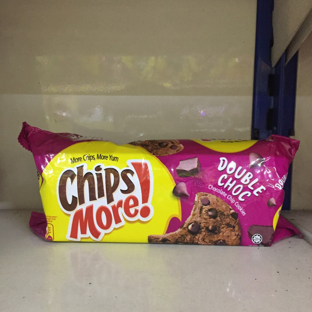 Chips More Chocolate Chip Cookies 164g (Original/Double Chocolate ...