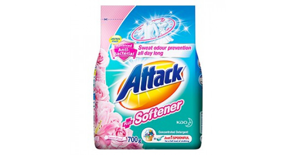 Attack Powder Detergent Plus Softener 700g