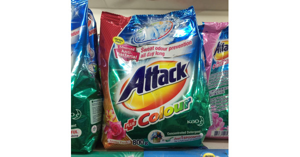 Attack Powder Detergent Colour (800g)
