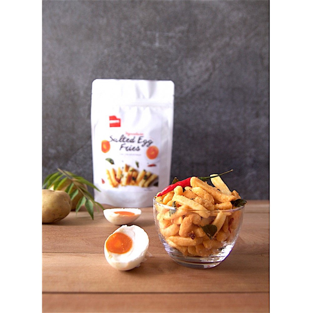 Signature Salted Egg Fries (130Gram)