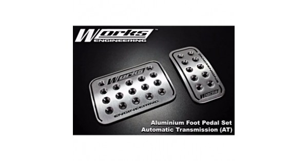 Works Engineering Aluminium Foot Pedal Set (Automatic)