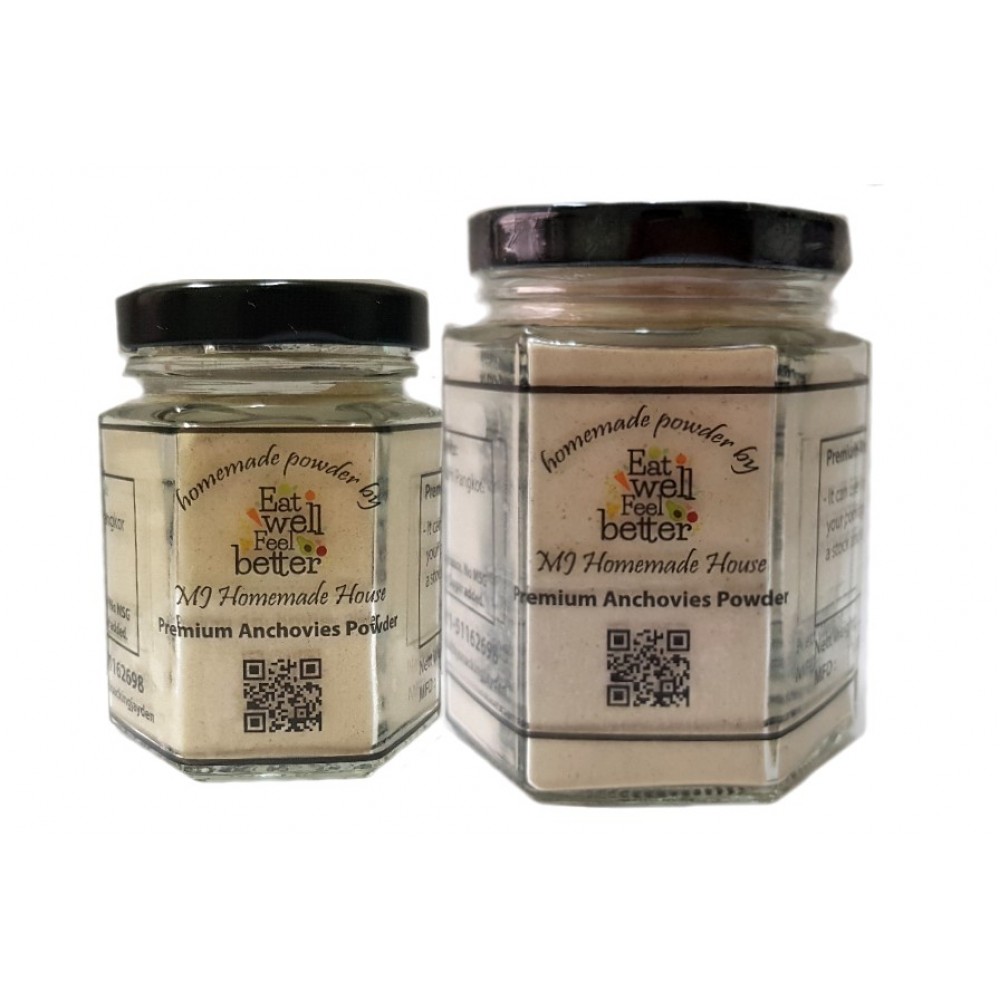 Homemade Anchovies Powder