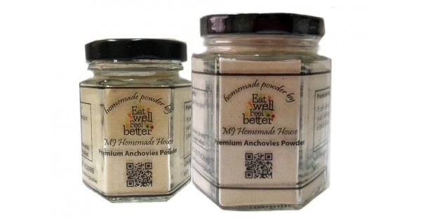 Homemade Anchovies Powder