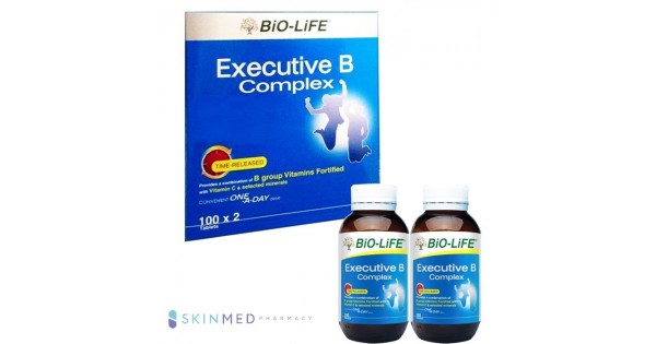 BIO-LIFE EXECUTIVE B COMPLEX 100S X 2