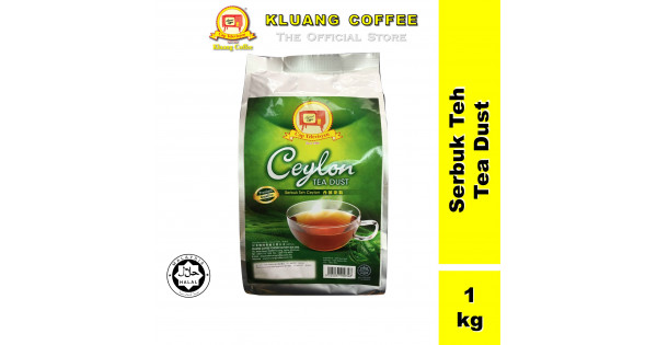 Kluang Cap Televisyen Serbuk Teh Ceylon Tea Dust (1kg x 1 pack)