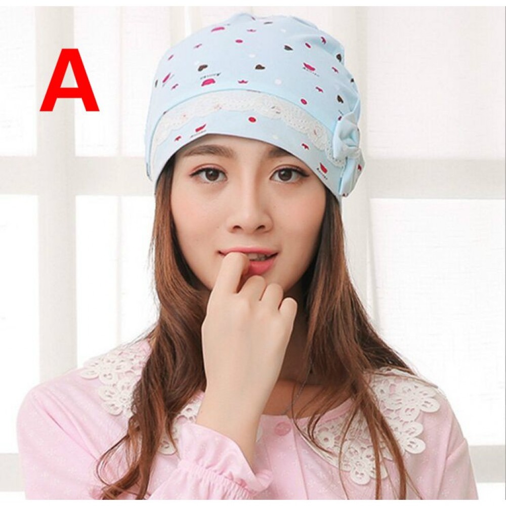 Topfine Stripe Beanies Hat Skullies Windproof Maternity Cap Pregnant ...