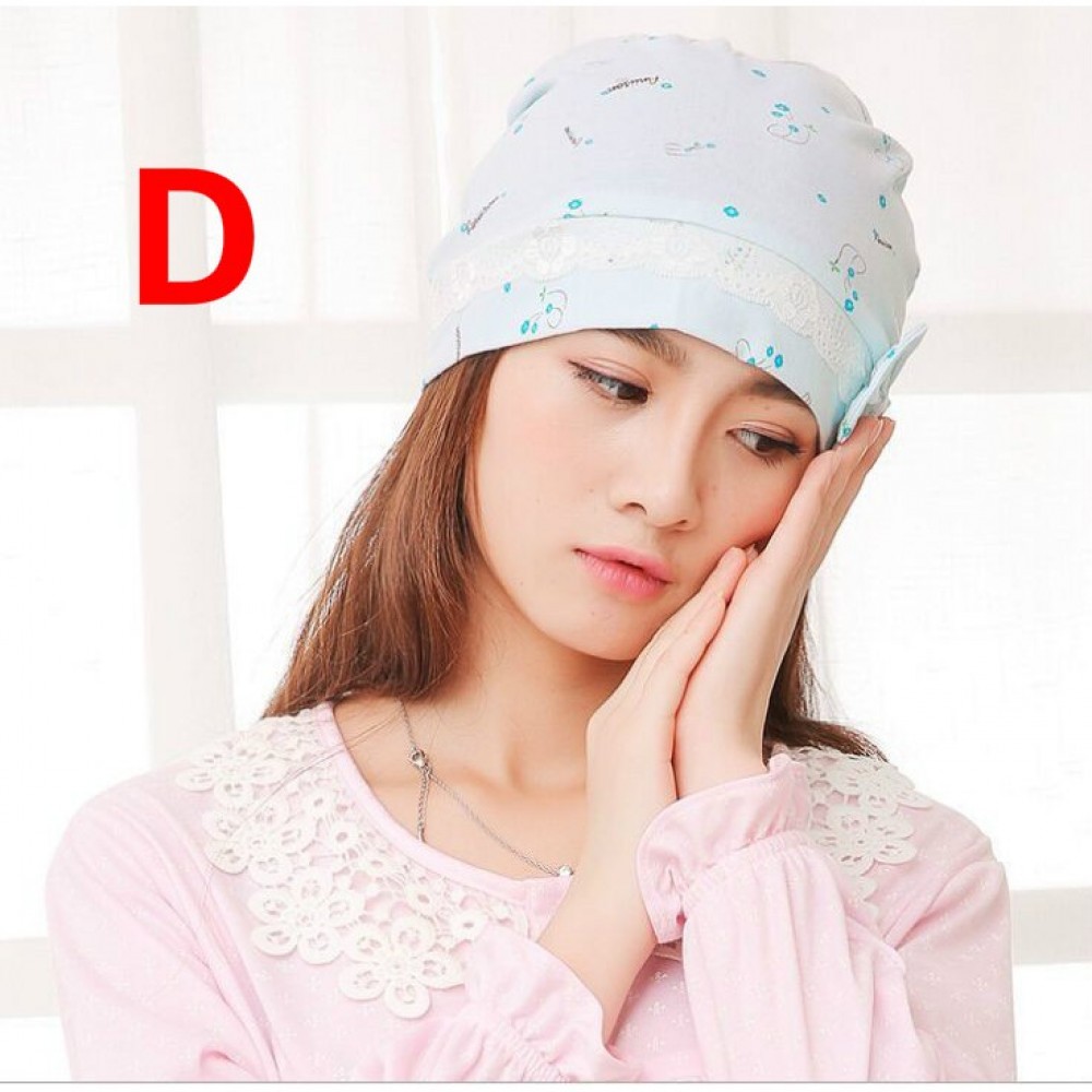 Topfine Stripe Beanies Hat Skullies Windproof Maternity Cap Pregnant ...